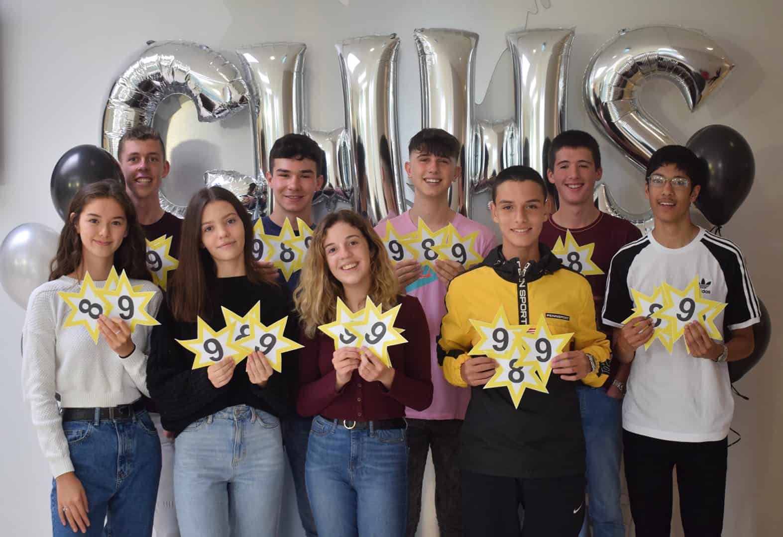 CHHS celebrates stellar GCSE performance - Cheadle Hulme High School